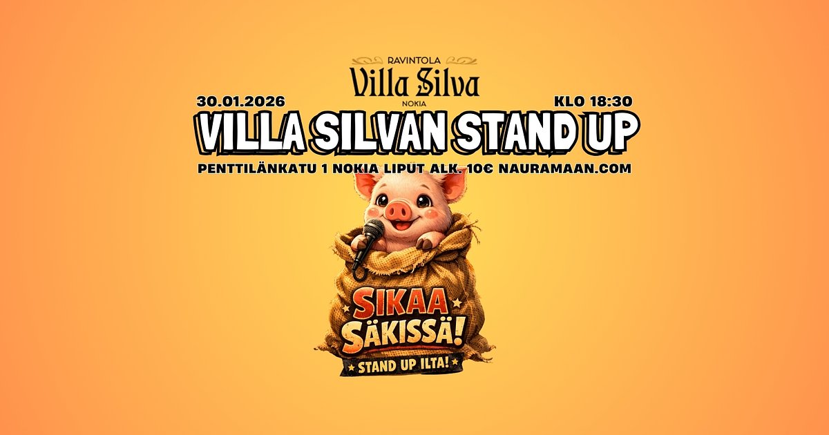 30.1.2026 Stand up -ilta Villa Silvassa, Nokia - Nokia 30.01.2026